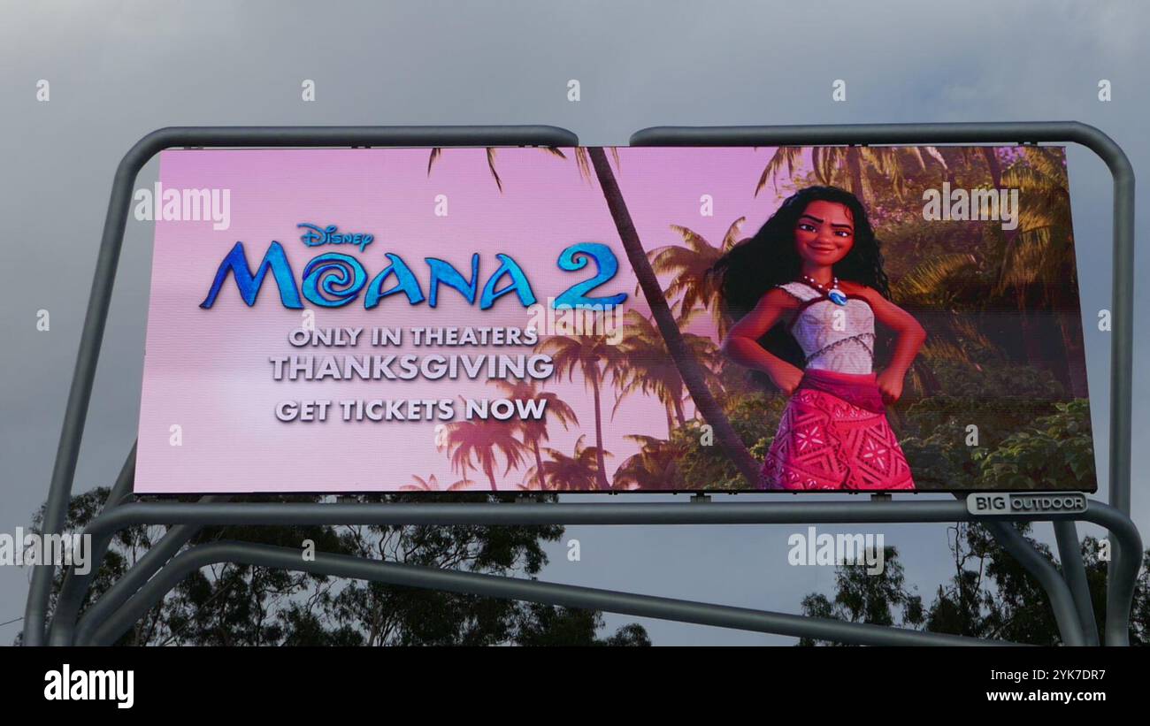 Los Angeles, California, USA 15th November 2024 Disney Moana 2 ...