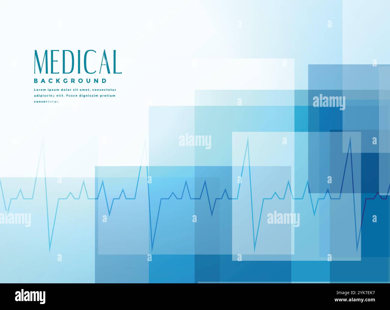 blue healthcare medical banner background Stock Vector Image & Art - Alamy