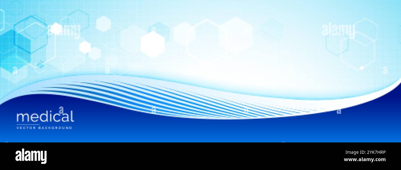 medical science banner with text space design Stock Vector Image & Art ...
