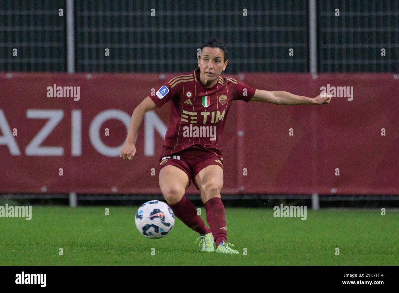 AS Roma's Lucia Di Guglielmo during the Italian Football Championship League A Women 2024/2025 ...