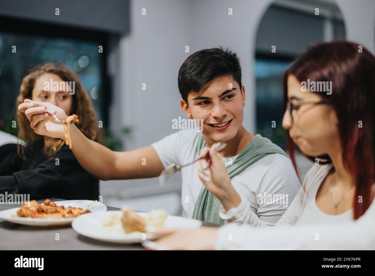 Showcasing the lively atmosphere of the school hi-res stock photography ...