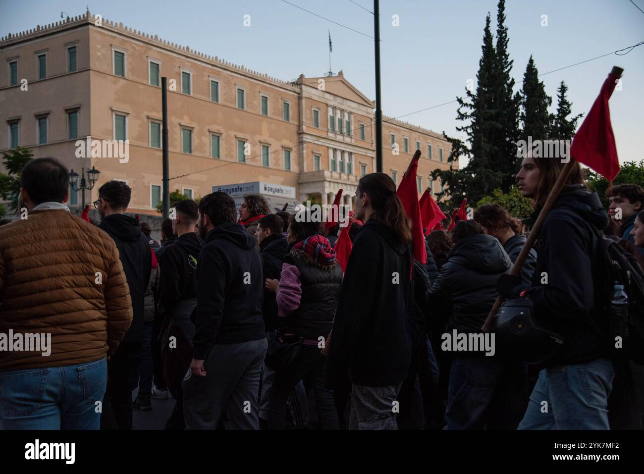Athens, Greece. 17th Nov, 2024. Athens, Greece, November 17, 2024 ...