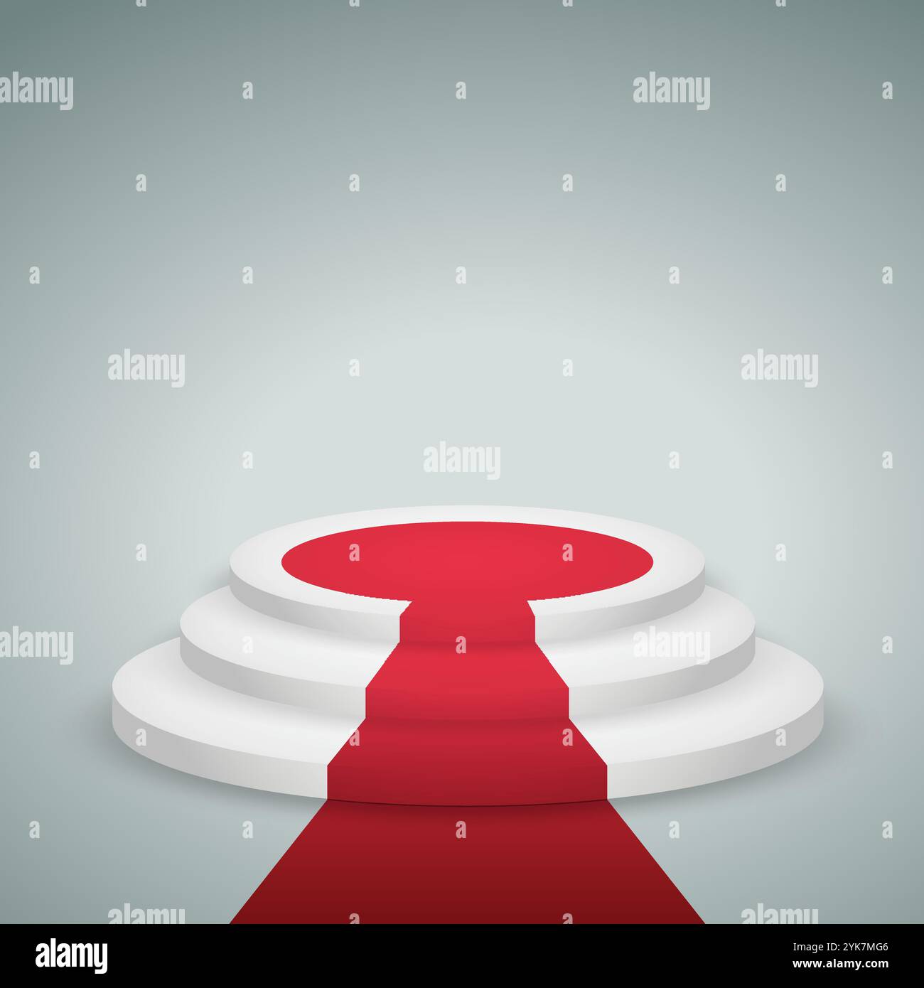 Red gradient podium Stock Vector Images - Alamy