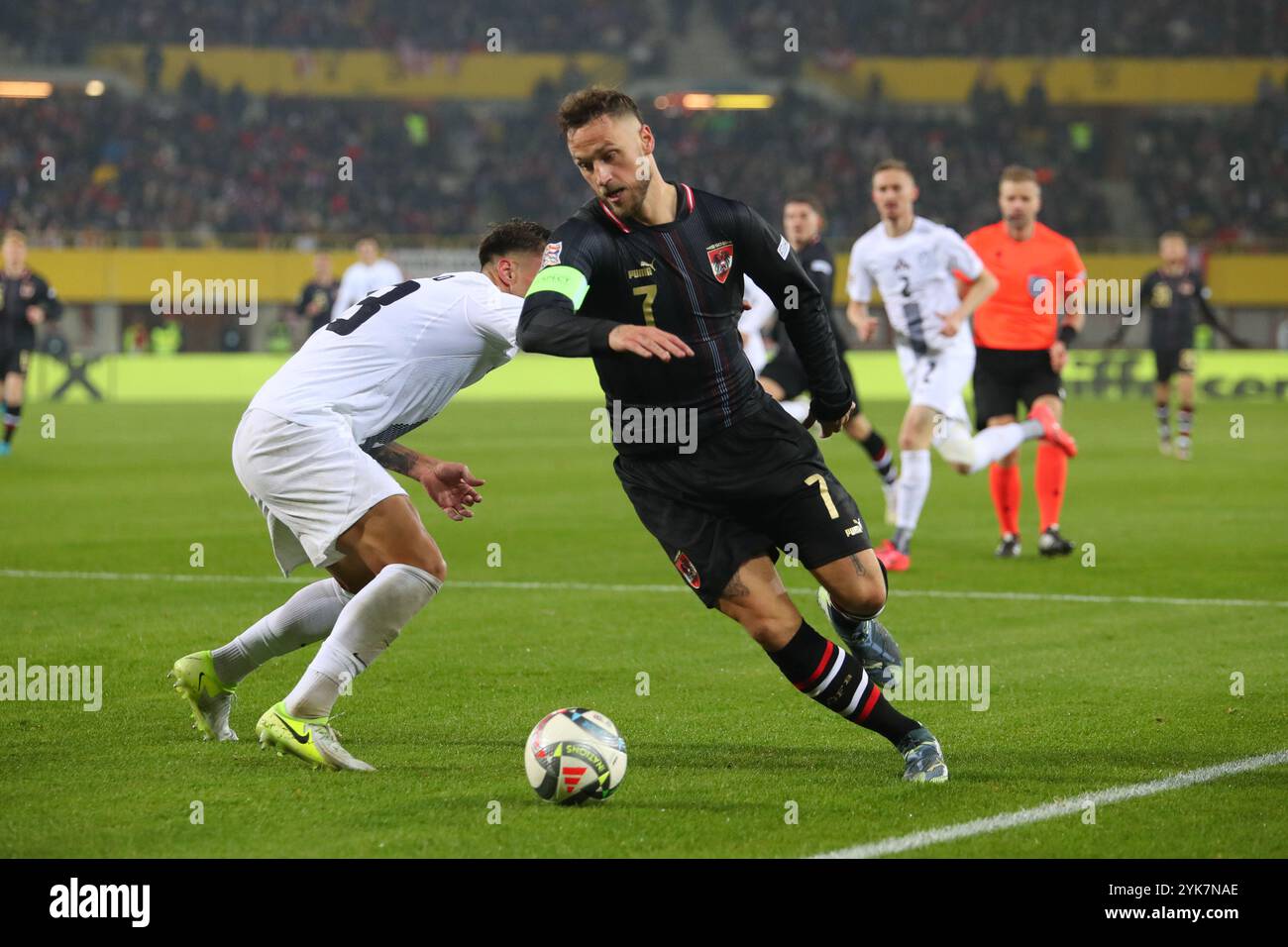 Vienna, Austria. 17th Nov, 2024. VIENNA, AUSTRIA - NOVEMBER 17: David ...