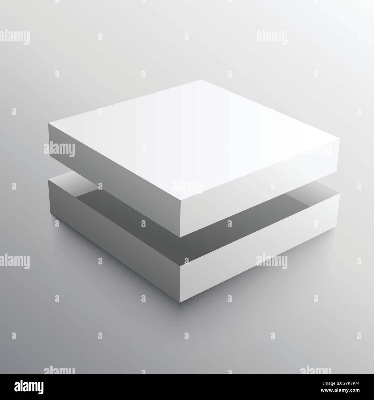 Empty mock up display Stock Vector Images - Alamy