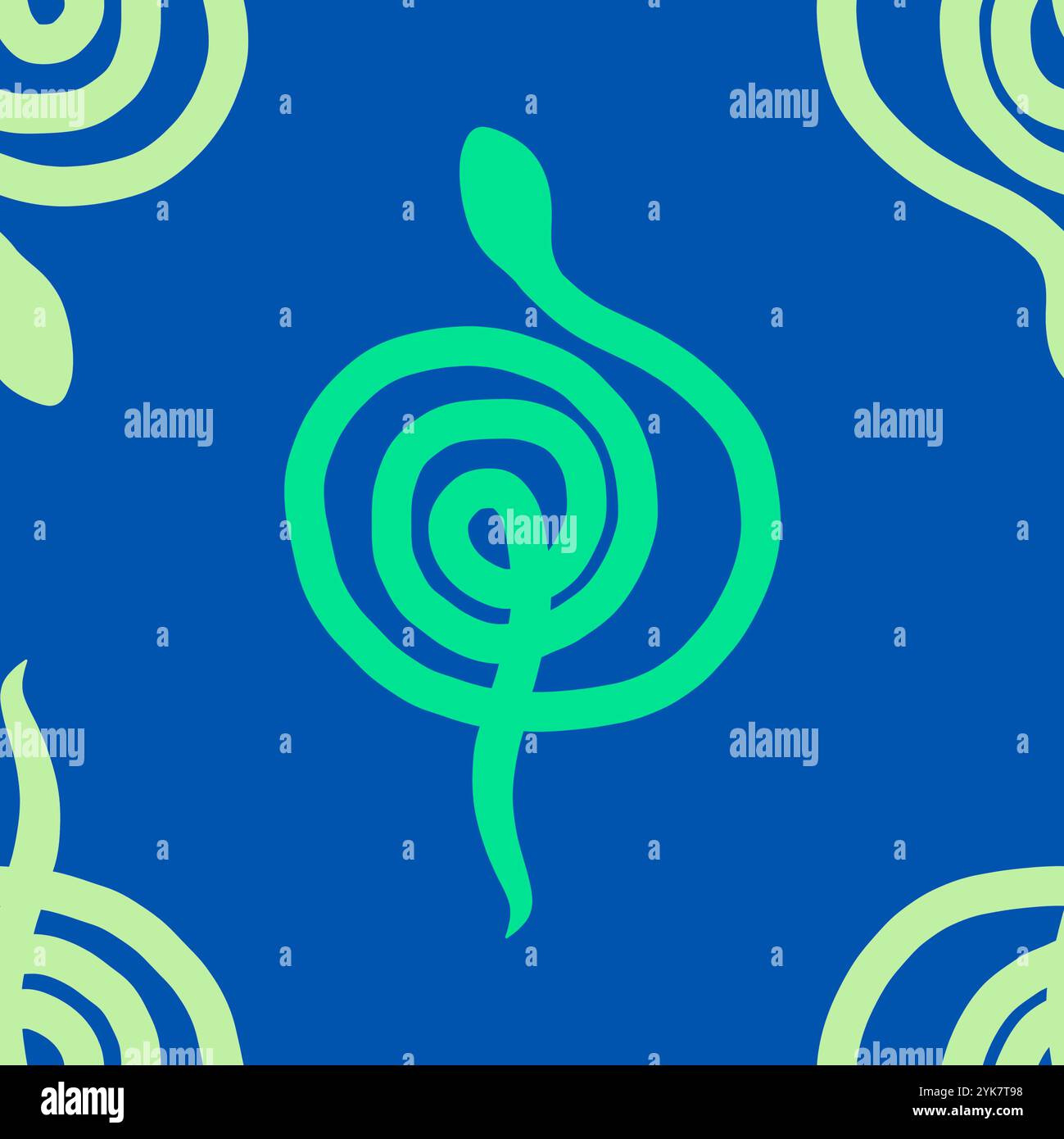 Summer cartoon animals seamless snake pattern for wrapping paper and ...