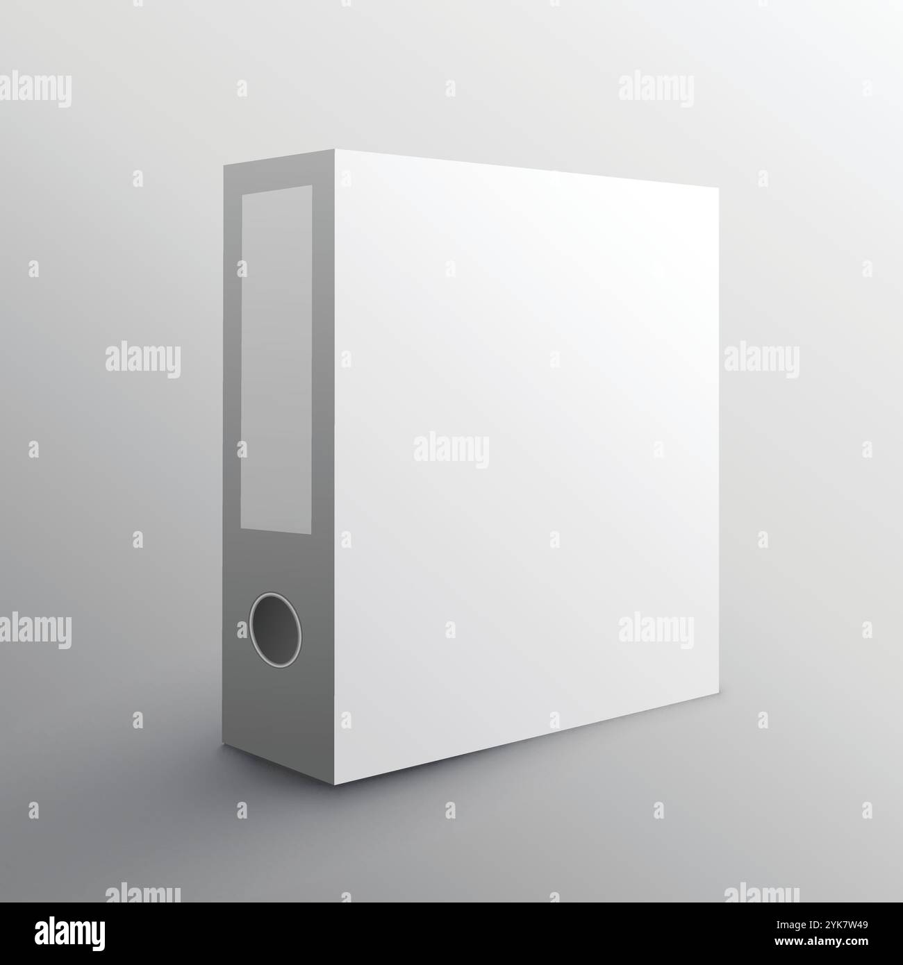 Blank file folder mockup Stock Vector Images - Alamy