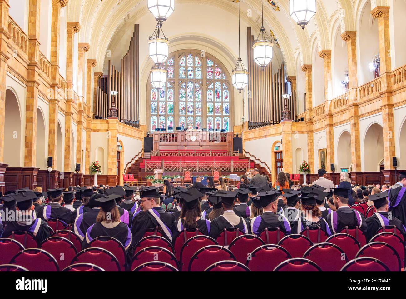 Graduation ceremony for Engineering students, Birmingham University, UK ...