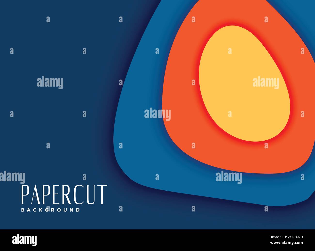 abstract papercut cover background design Stock Vector Image & Art - Alamy