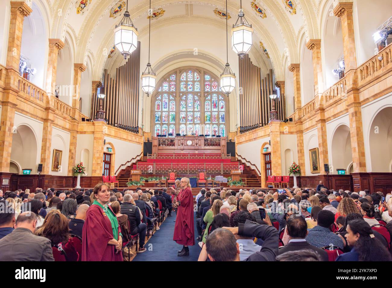 Graduation ceremony for Engineering students, Birmingham University, UK ...