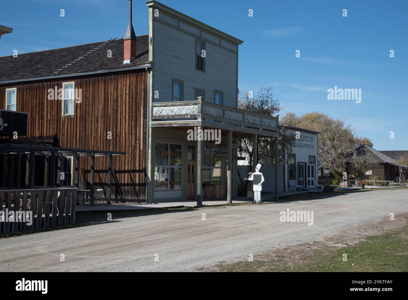 Fort Steele in East Kootenay Region of British Columbia in Canada ...