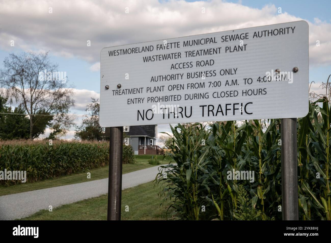 Sewage overflow sign hi-res stock photography and images - Alamy