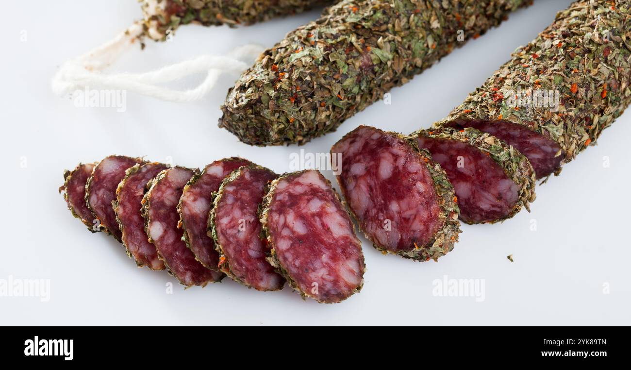 Catalonian cured sausages hi-res stock photography and images - Alamy