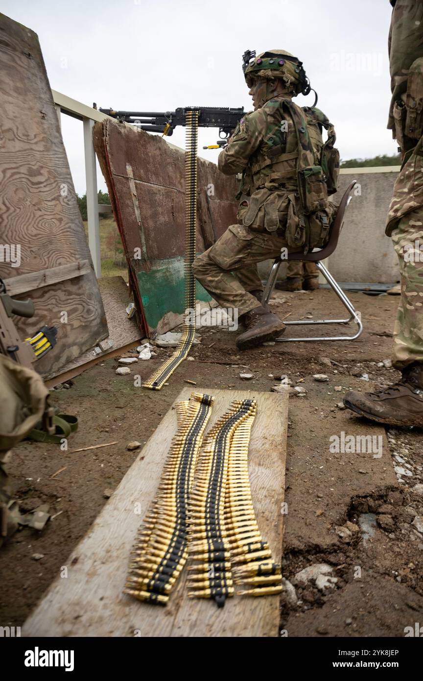 A British Army officer cadet from the Royal Military Academy ...