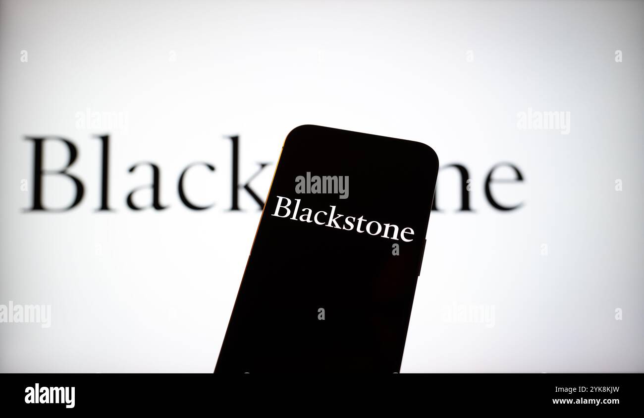 Blackstone logo hi-res stock photography and images - Alamy