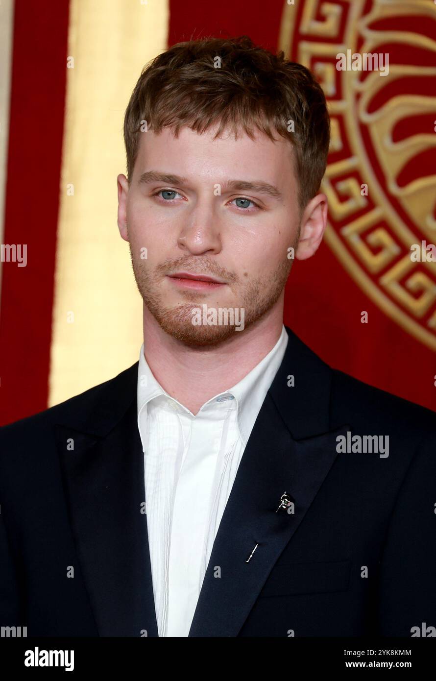 Fred Hechinger attends the Gladiator II The Royal Film Performance and ...