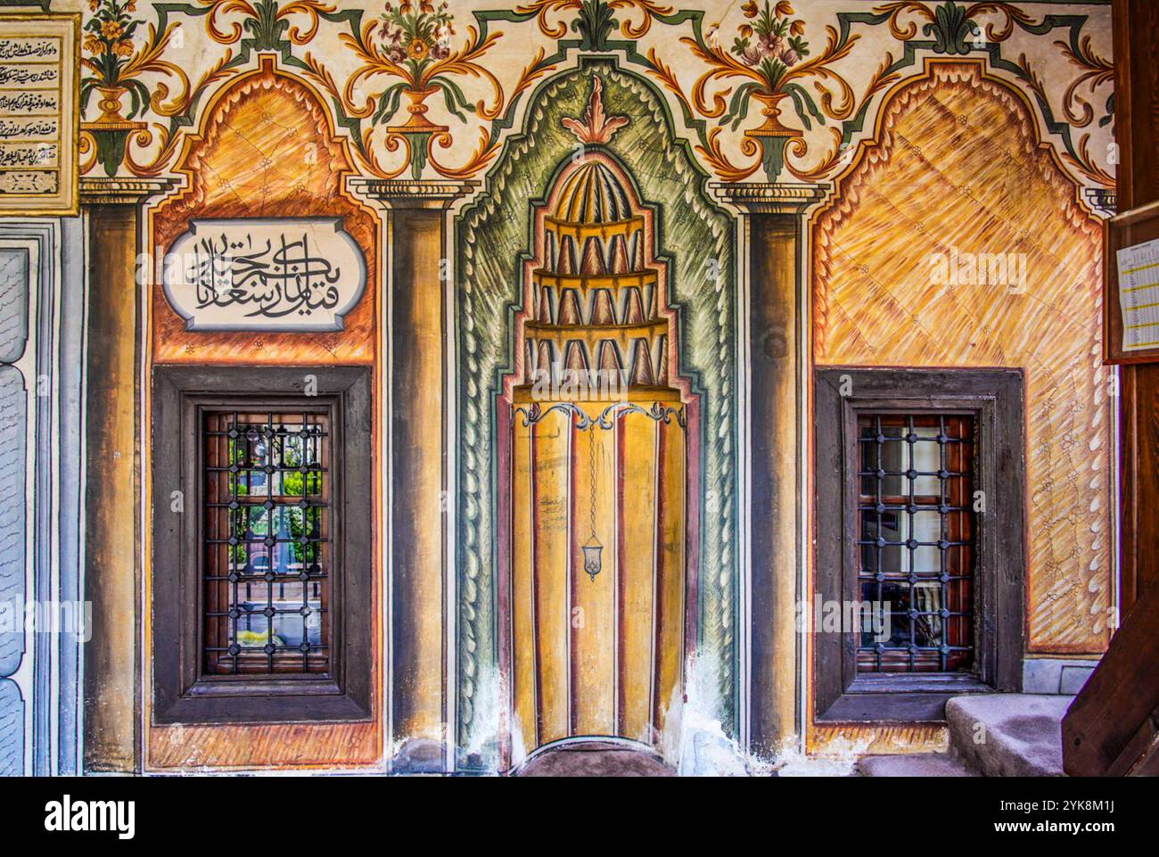 The Painted Mosque, a 15th-century Ottoman-era building known for its ...