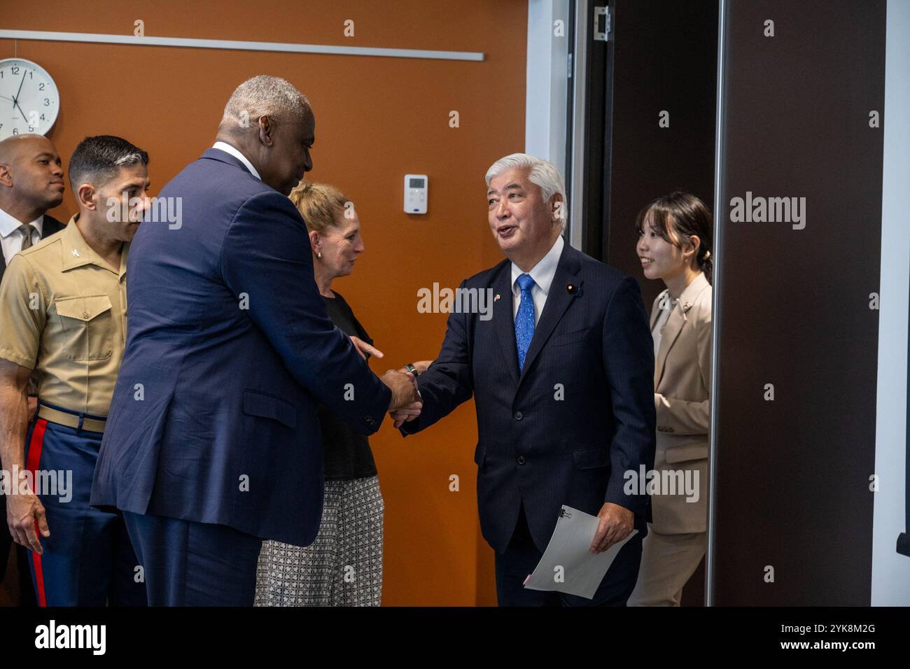 Secretary of Defense Lloyd J. Austin III meets with Japan’s Minister of ...