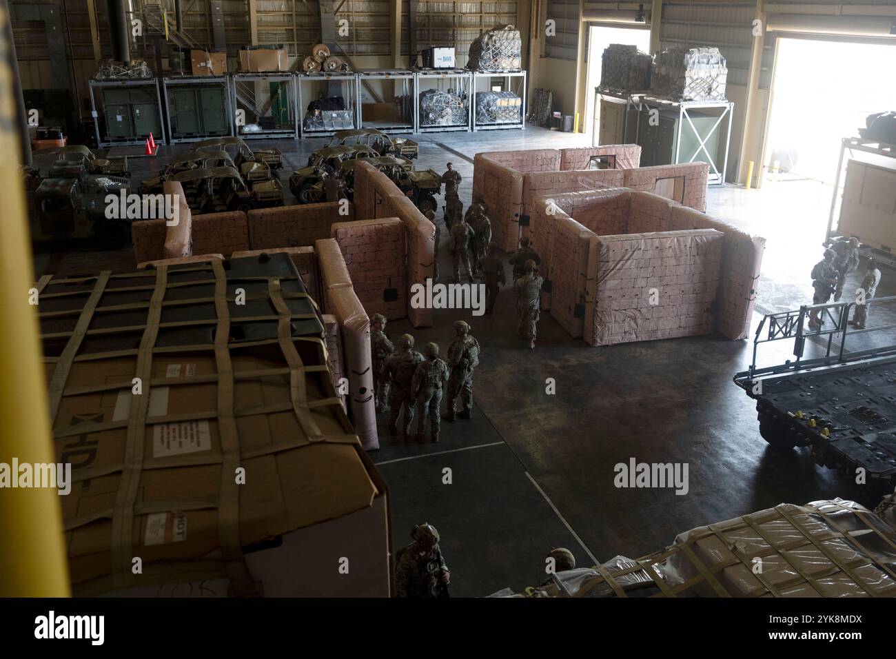 U.S. Airmen with the 156th Contingency Response Group, Puerto Rico Air ...