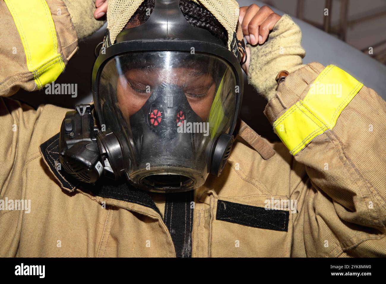 Logistics Specialist 2nd Class Courtney Ladson, from Colorado Springs, Colarado, assigned to ...