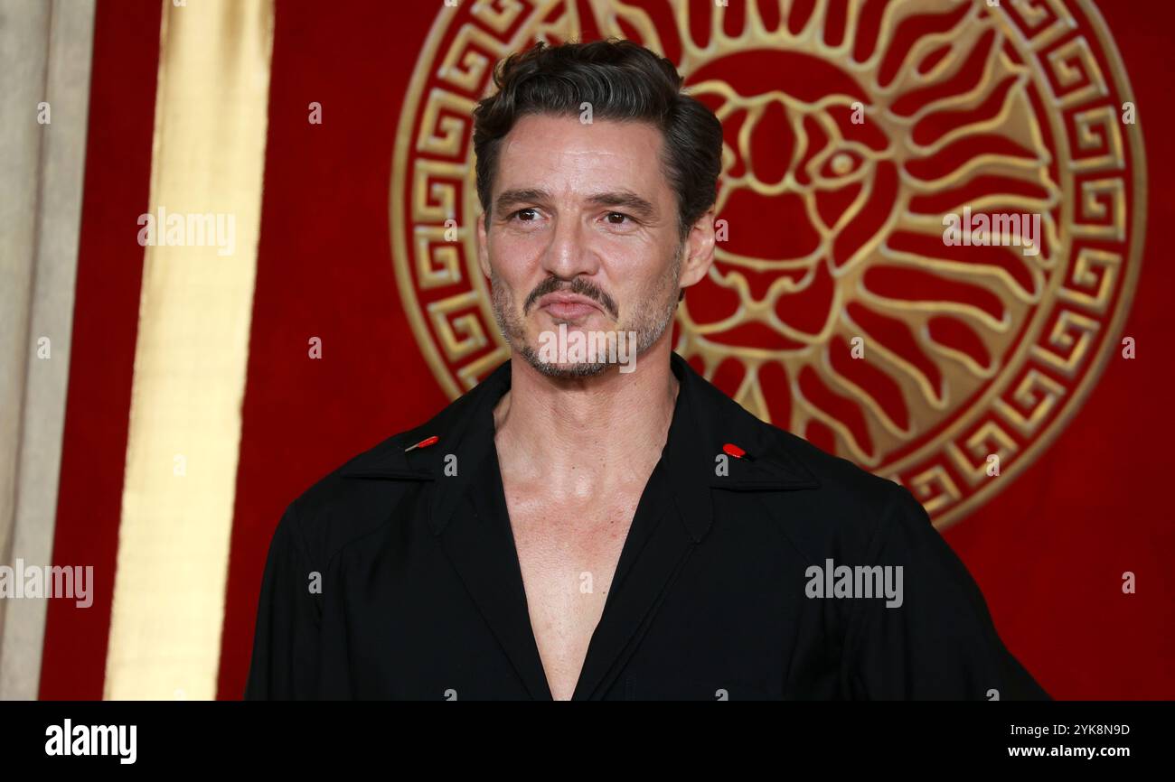Pedro Pascal attends the Gladiator II The Royal Film Performance and ...