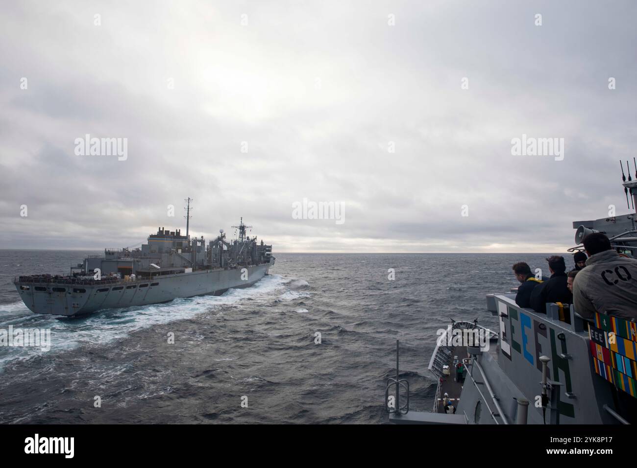 NORTH SEA (Nov. 15, 2024) The Ticonderoga-class guided-missile cruiser ...