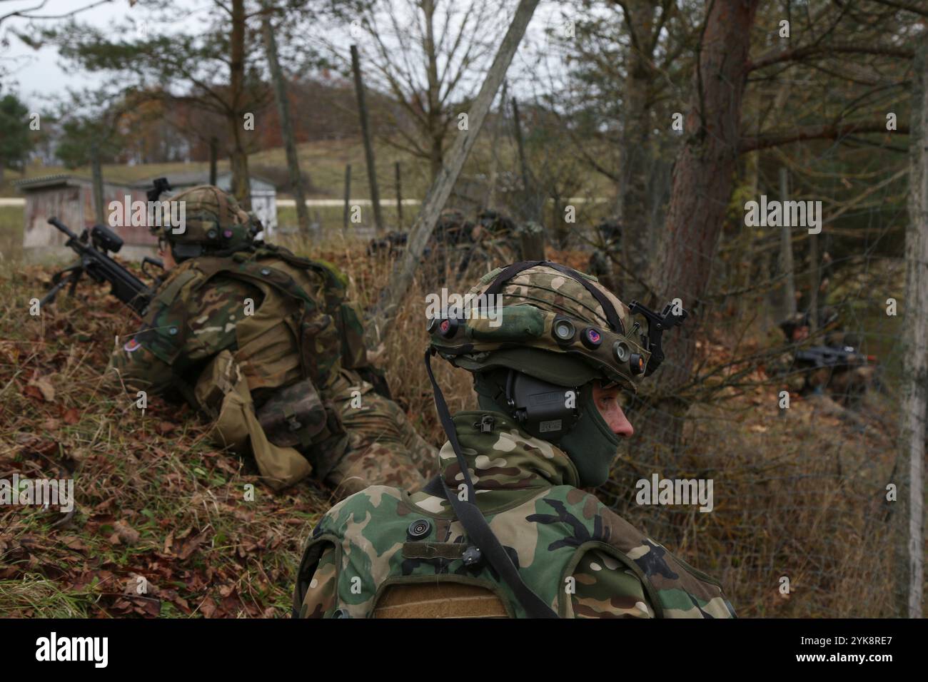 Slovenian cadets from the Royal Military Academy - Sandhurst pull ...
