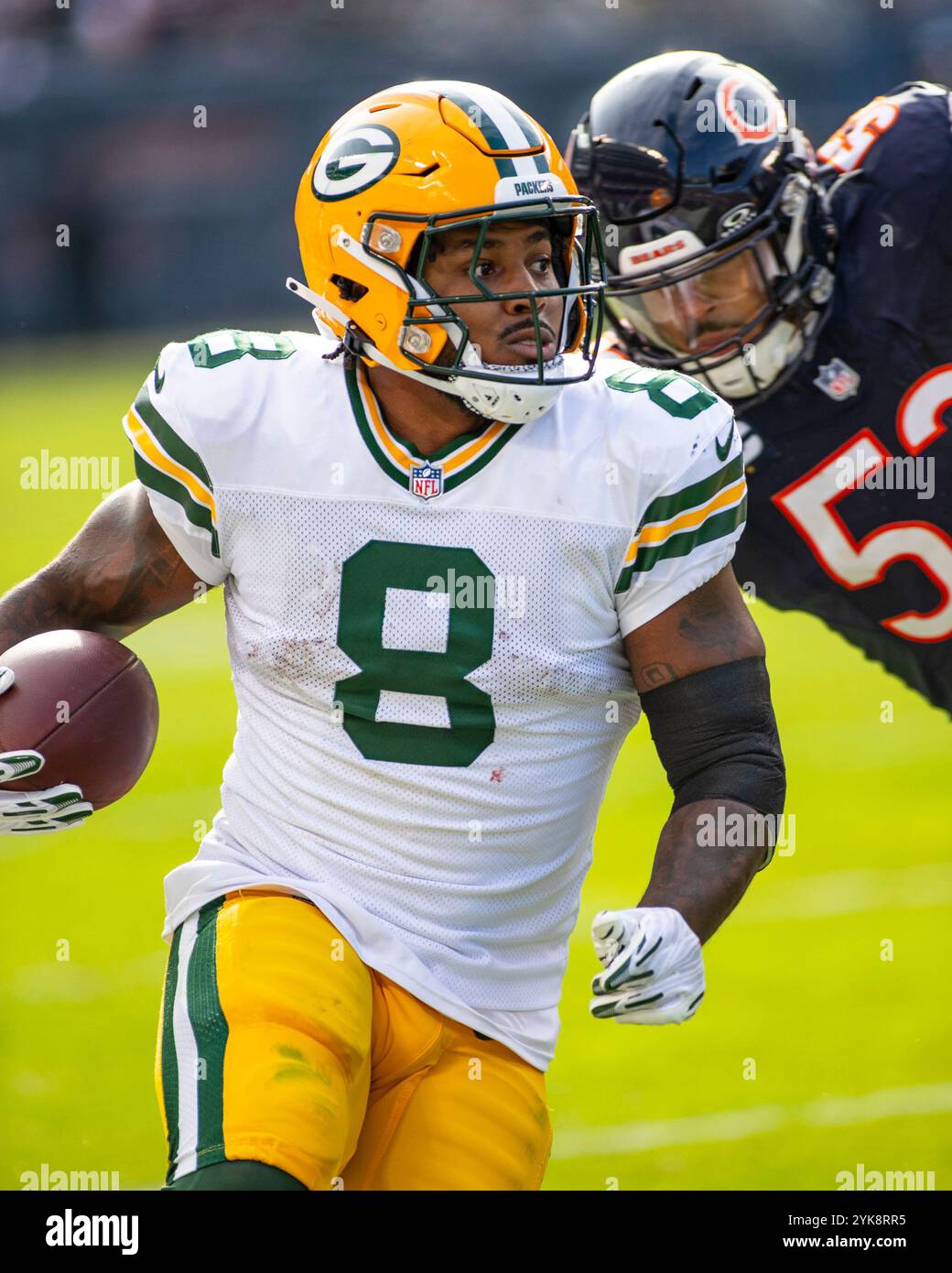 Josh jacobs packers hi-res stock photography and images - Alamy