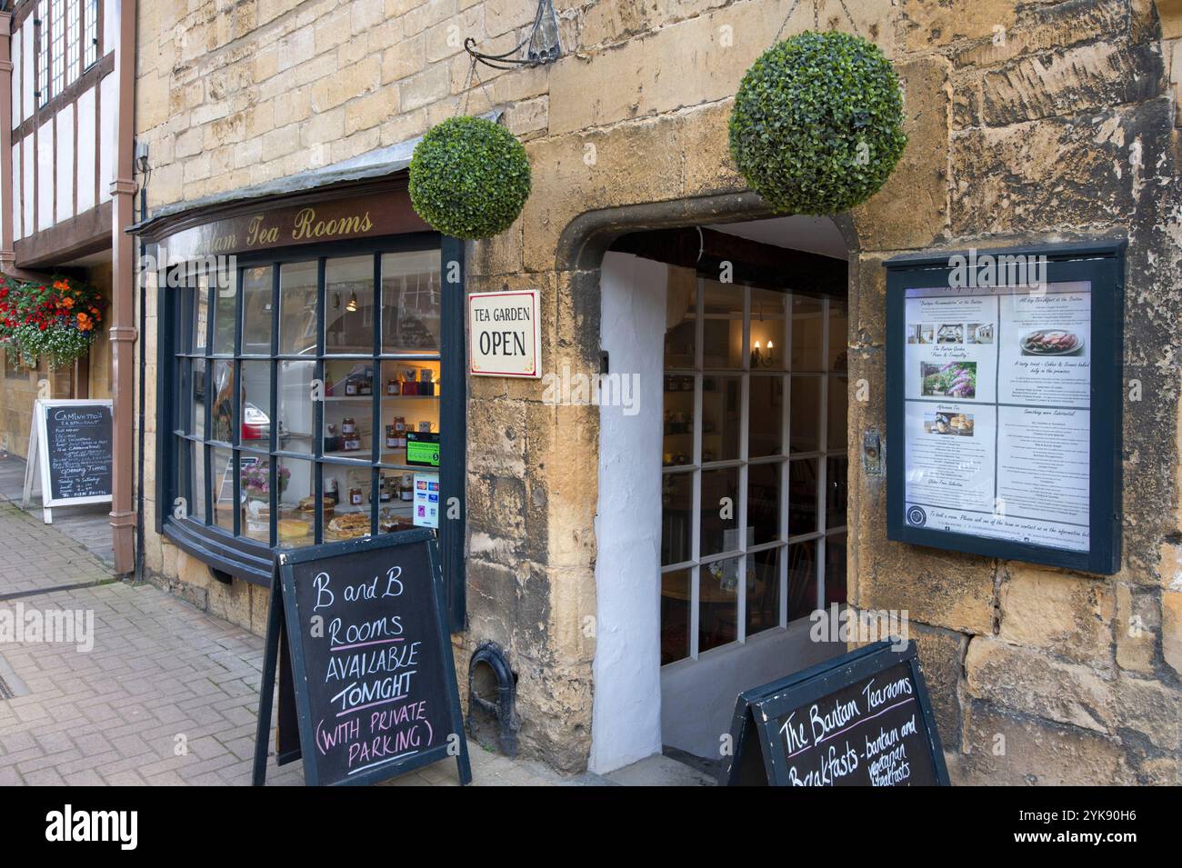 Bantam Tea Rooms, Chipping Camden including their traditional cream tea ...