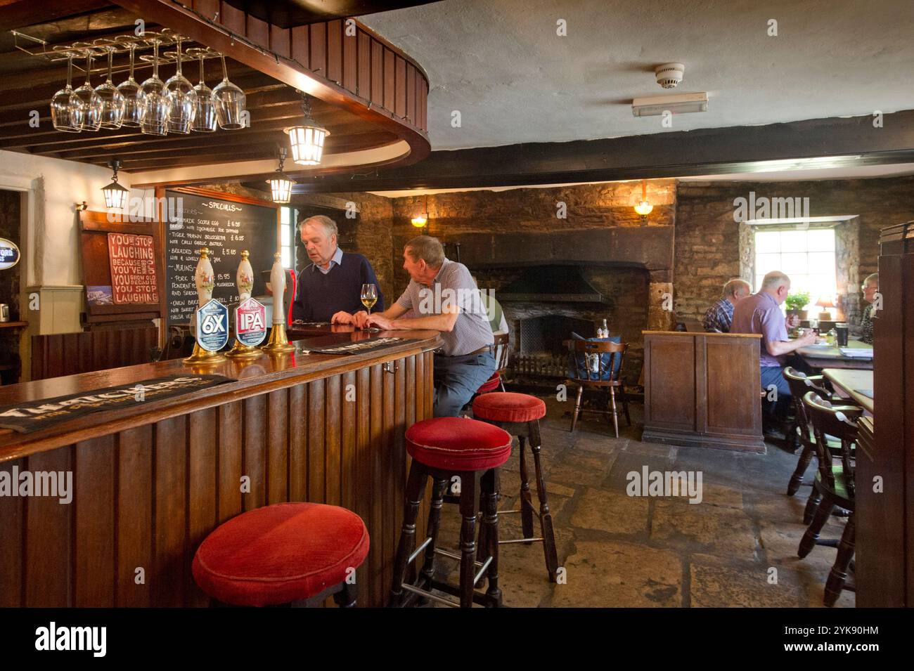 The Bull at Hinton Stock Photo - Alamy