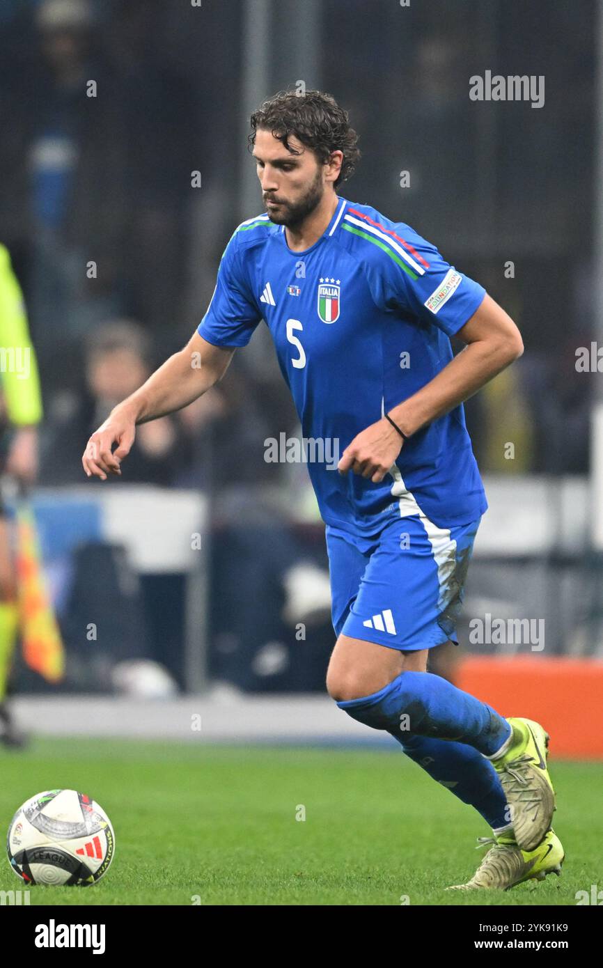 Manuel Locatelli of Italy during the Group A2 - UEFA NATIONS LEAGUE ...