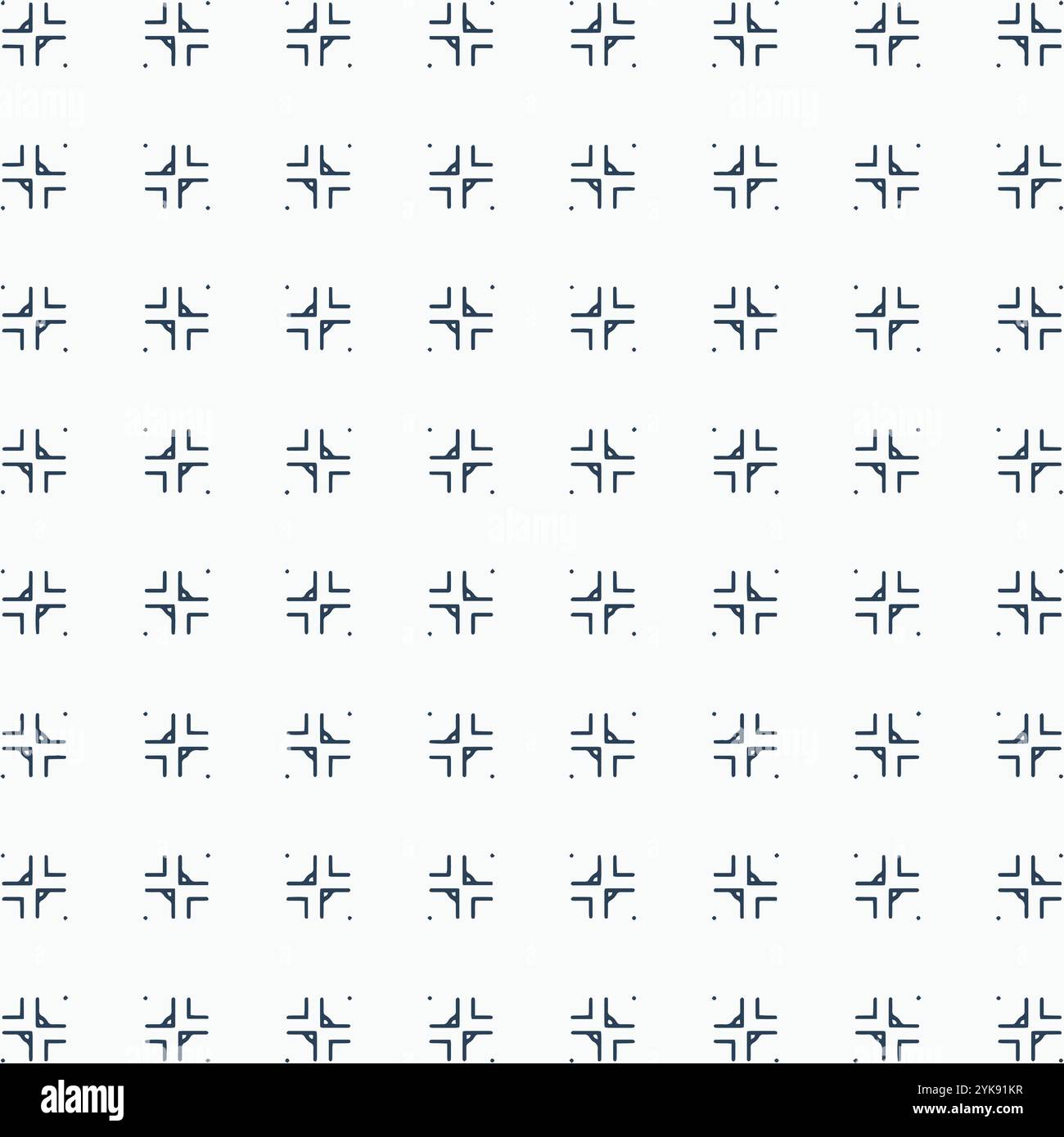 Minimal pattern vector Stock Vector Images - Alamy