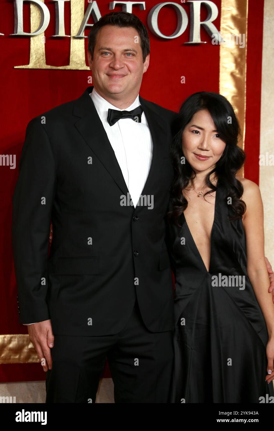 London, UK. 13th Nov, 2024. Michael Pruss and Marika Takeuchi attend ...