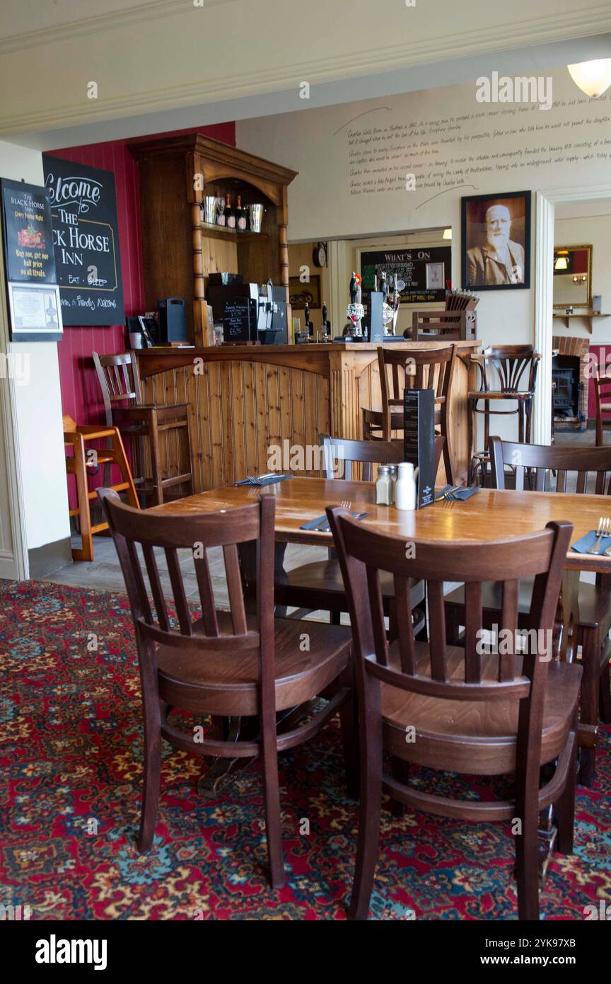 Black Horse Inn, Bulbeck. 2016 Stock Photo - Alamy