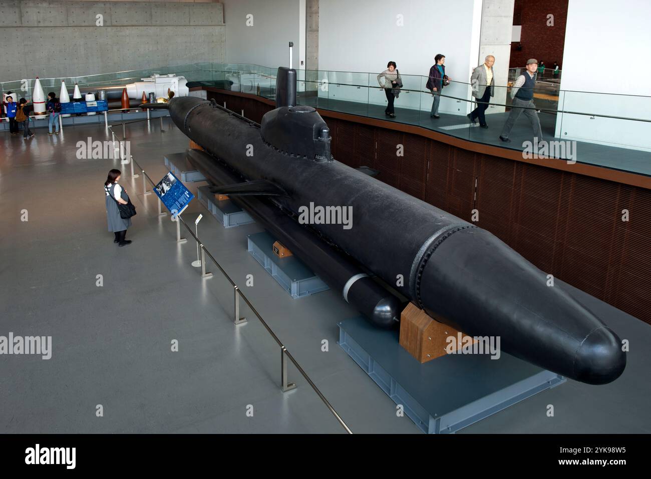 World War Two "kaiten" (Turn of Heaven) suicide submarine on display at ...