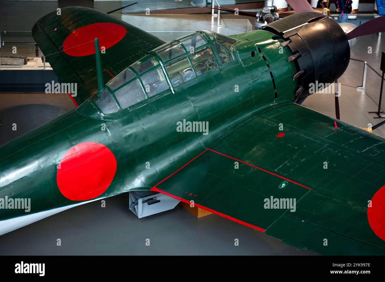 Mitsubishi model 62 zero airplane hi-res stock photography and images ...