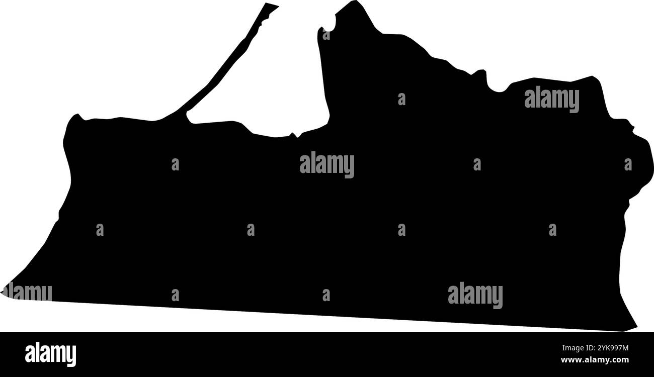 A contour map of Kaliningrad. Vector graphic illustration on a ...