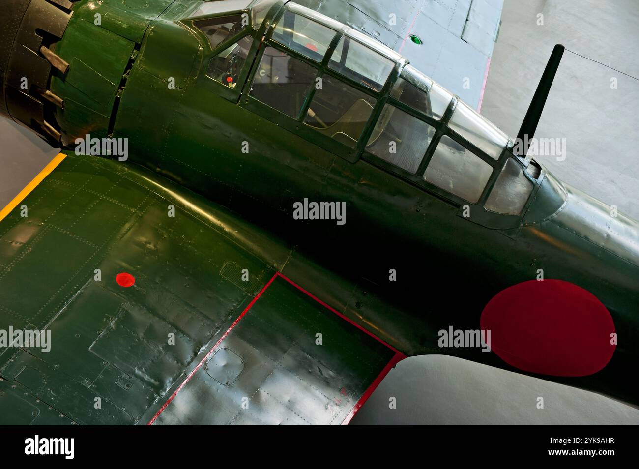 Mitsubishi model 62 zero airplane hi-res stock photography and images ...