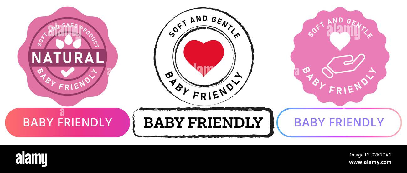 Baby friendly product safe gentle soft food clothes skin guarantee ...