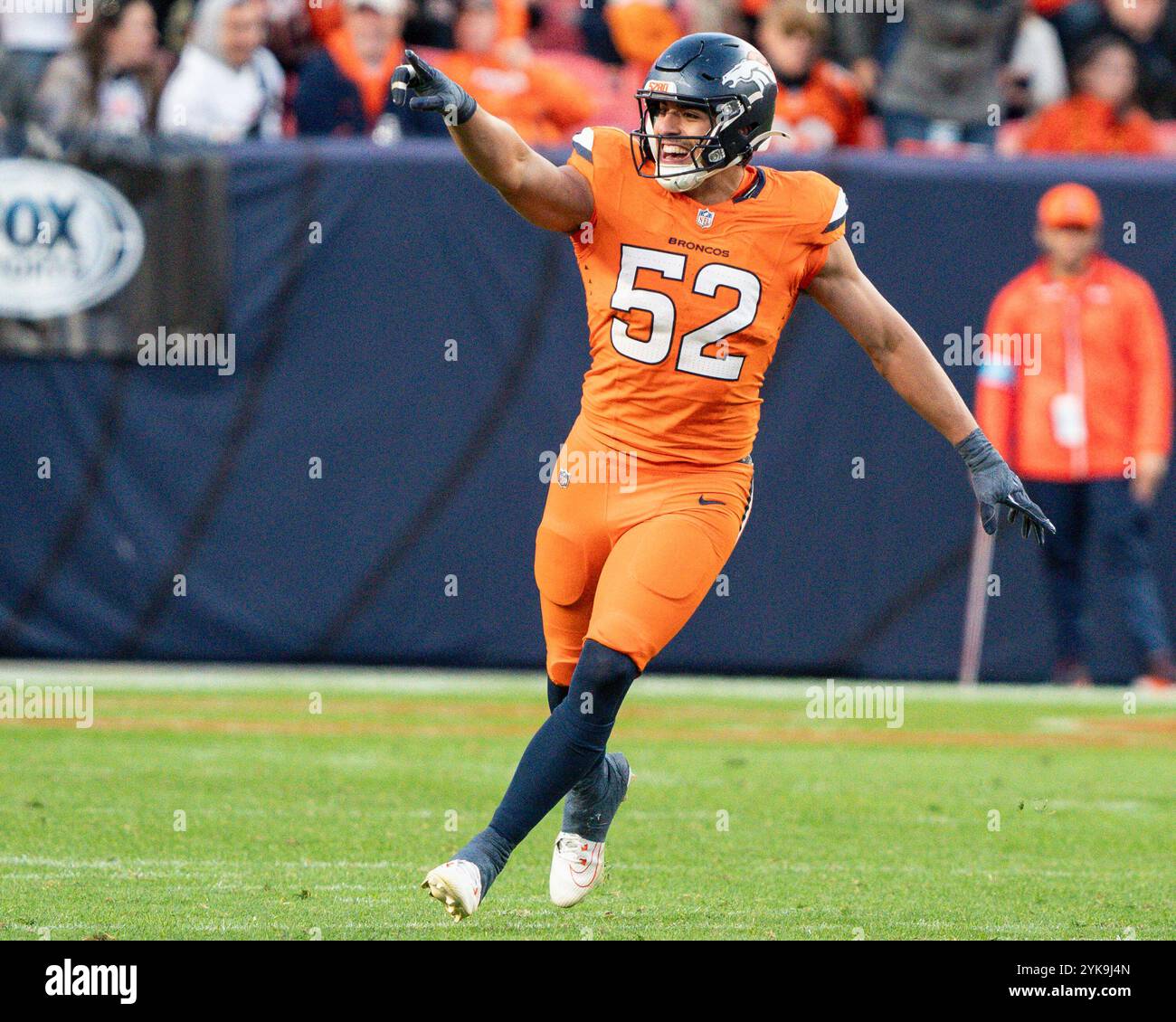 Jonah elliss broncos hi-res stock photography and images - Alamy