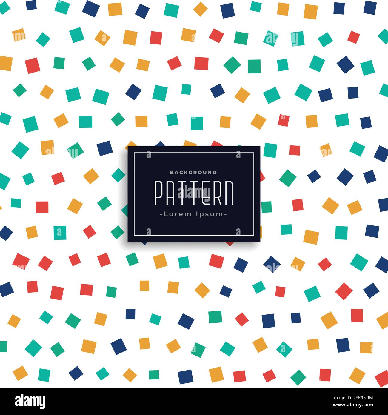 colorful square pattern background design Stock Vector Image & Art - Alamy