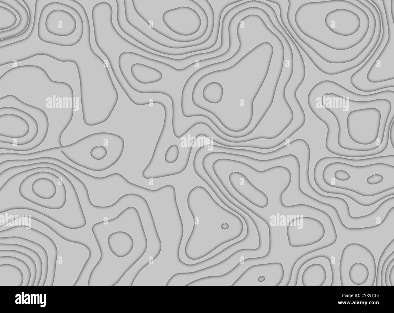 topographic pattern lines on gray background Stock Vector Image & Art ...