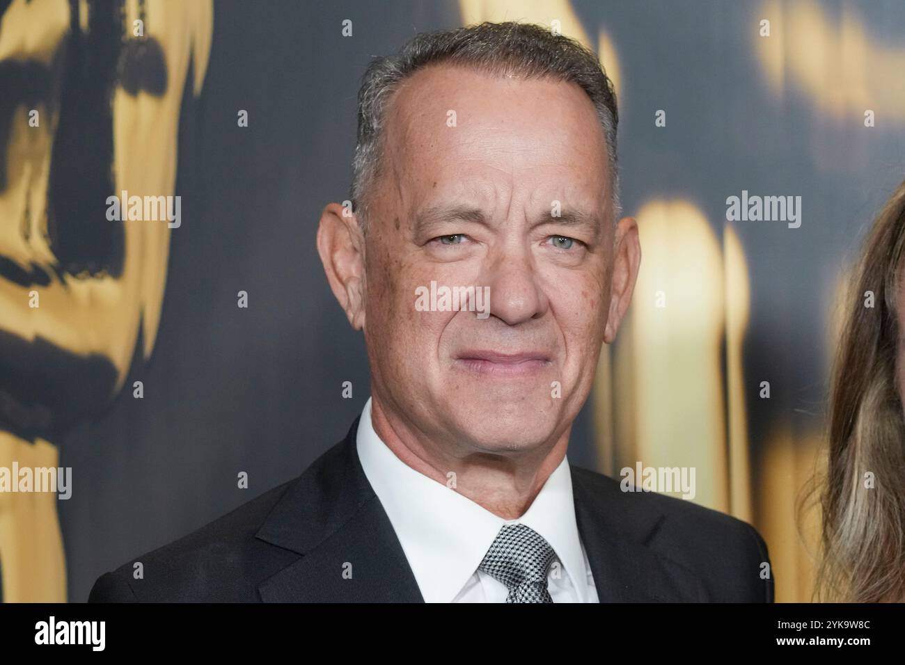 Tom Hanks arrives at the 15th Governors Awards on Sunday, Nov. 17, 2024 ...