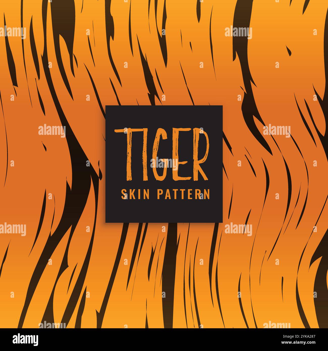 tiger pattern skin texture design Stock Vector Image & Art - Alamy