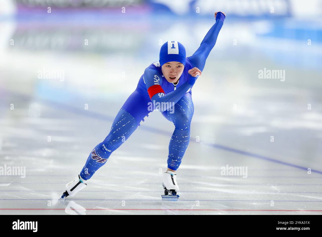 Aomori, Japan. 16th Nov, 2024. Ying-Chu Chen (TPE) Speed Skating : 2025 ...