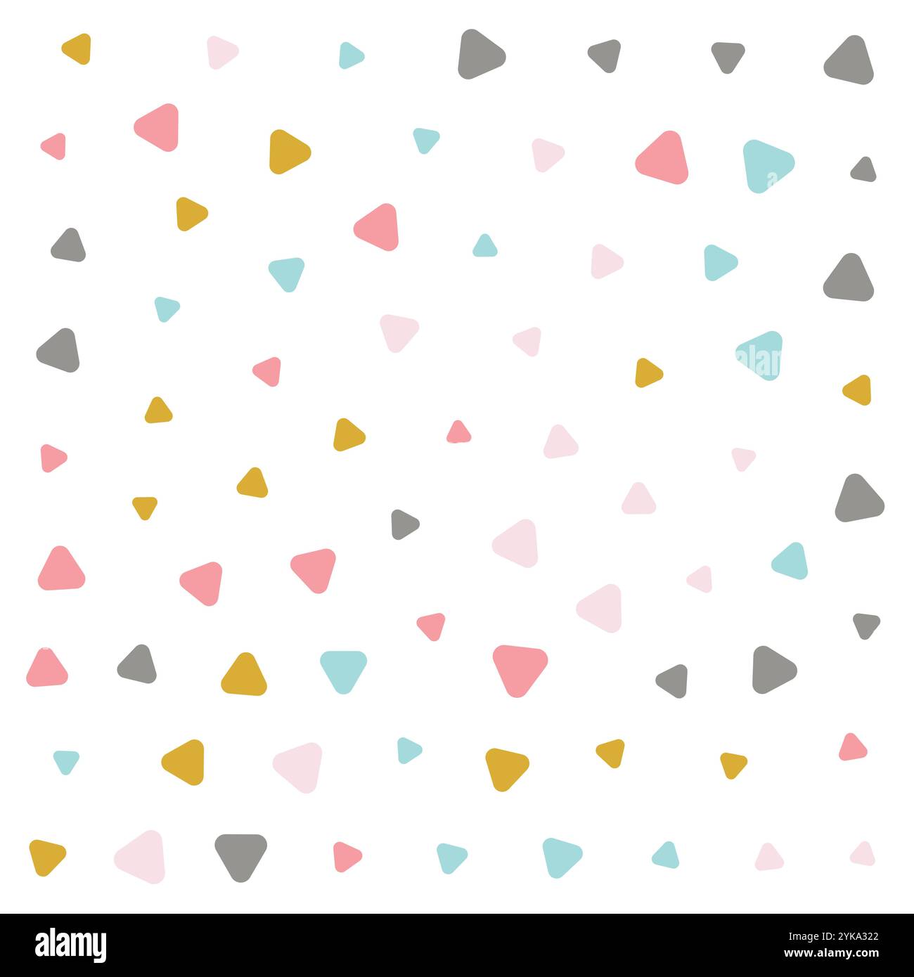 colorful pastel triangle pattern design Stock Vector Image & Art - Alamy