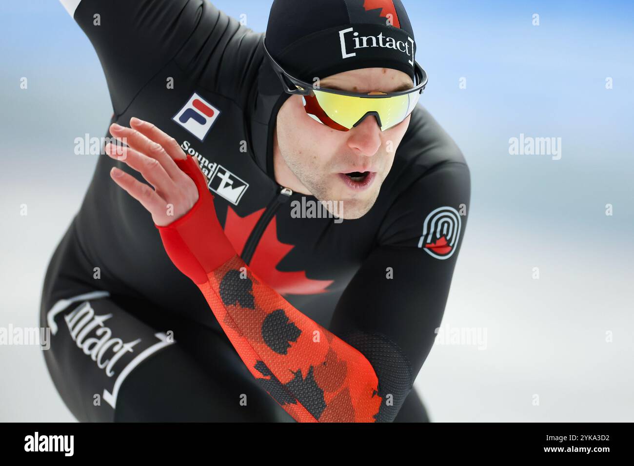 Aomori, Japan. 16th Nov, 2024. Anders Johnson (CAN) Speed Skating ...