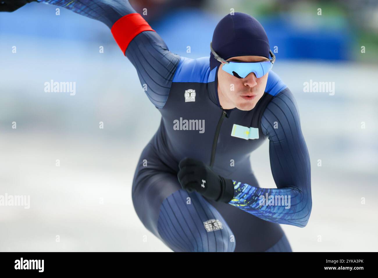 Aomori, Japan. 16th Nov, 2024. Yevgeniy Koshkin (KAZ) Speed Skating ...