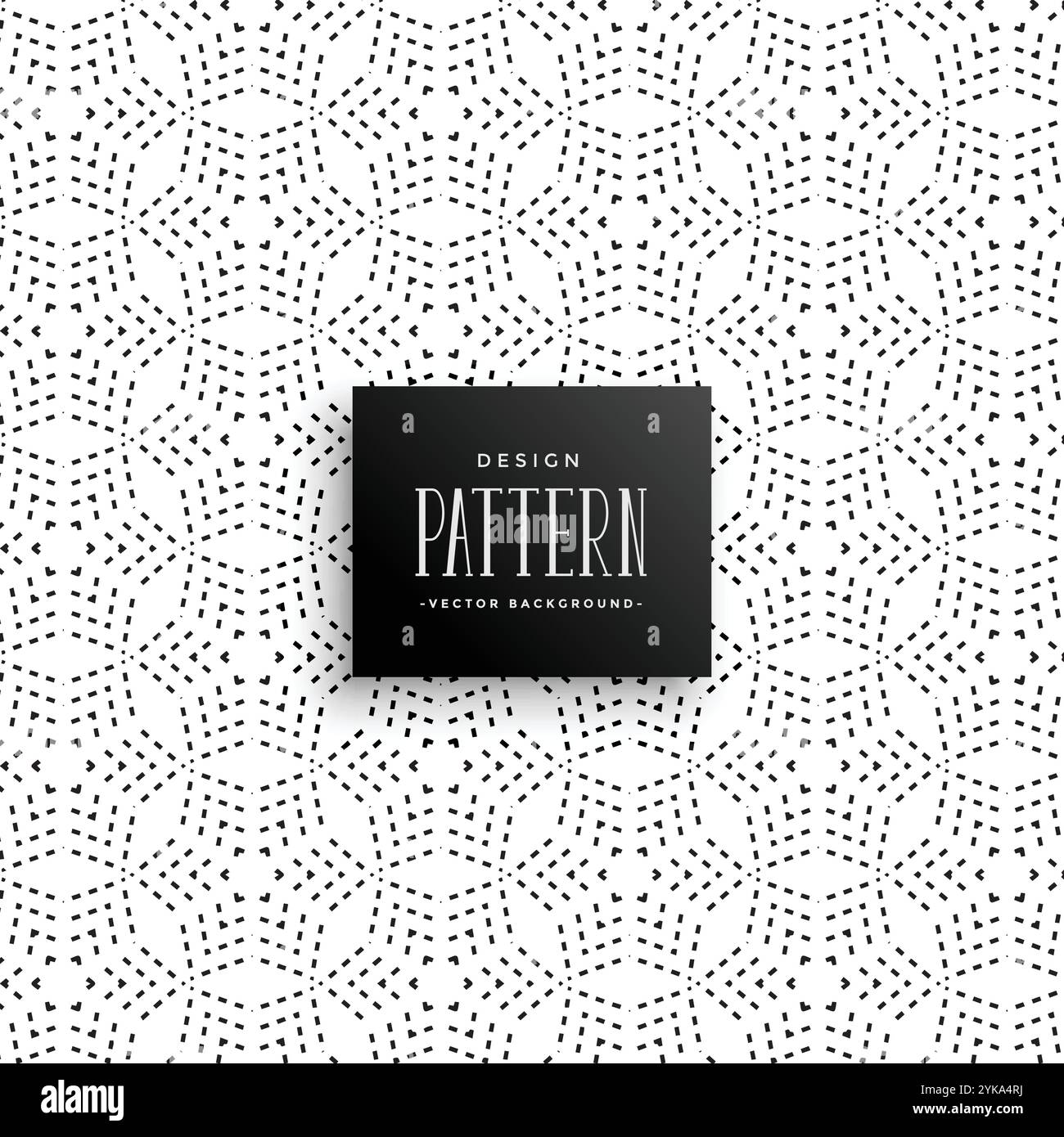 abstract dots star pattern background Stock Vector Image & Art - Alamy