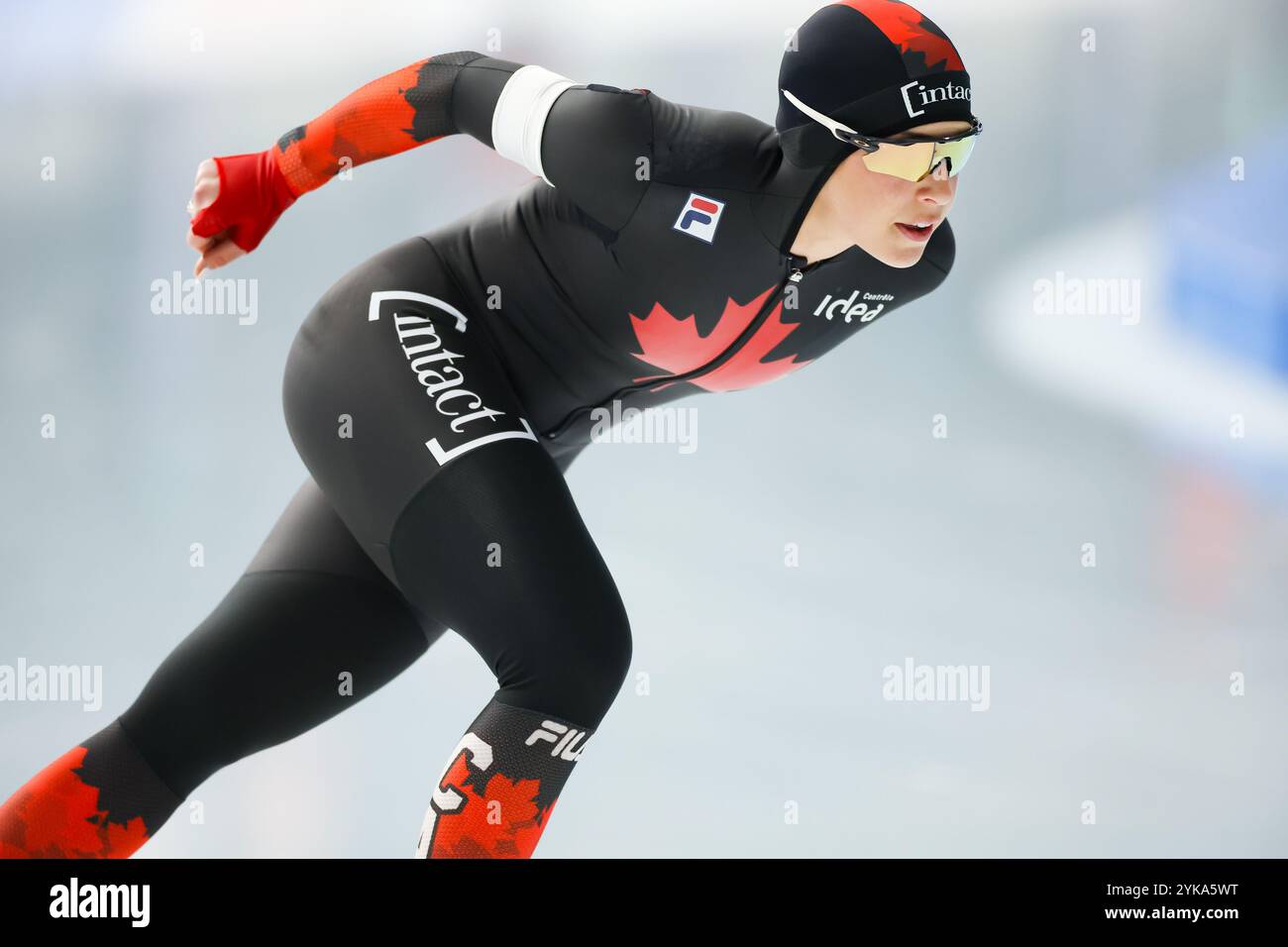 Aomori, Japan. 16th Nov, 2024. Valerie Maltais (CAN) Speed Skating ...